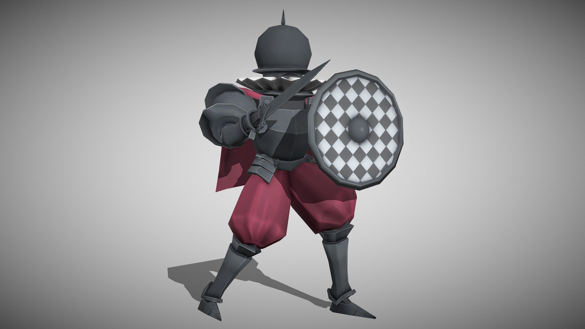 Pawn Chess Soldier - 3D model by JCalo (@JCollision) [8165081] - Sketchfab