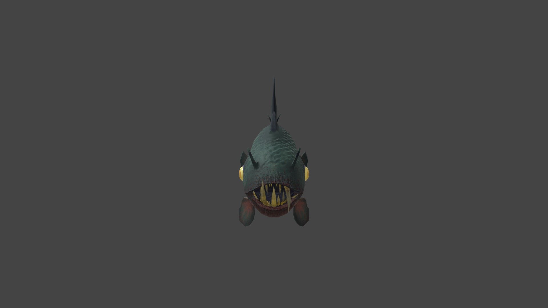 Freak Fish - Textured - Download Free 3D model by jazz-the-giraffe ...