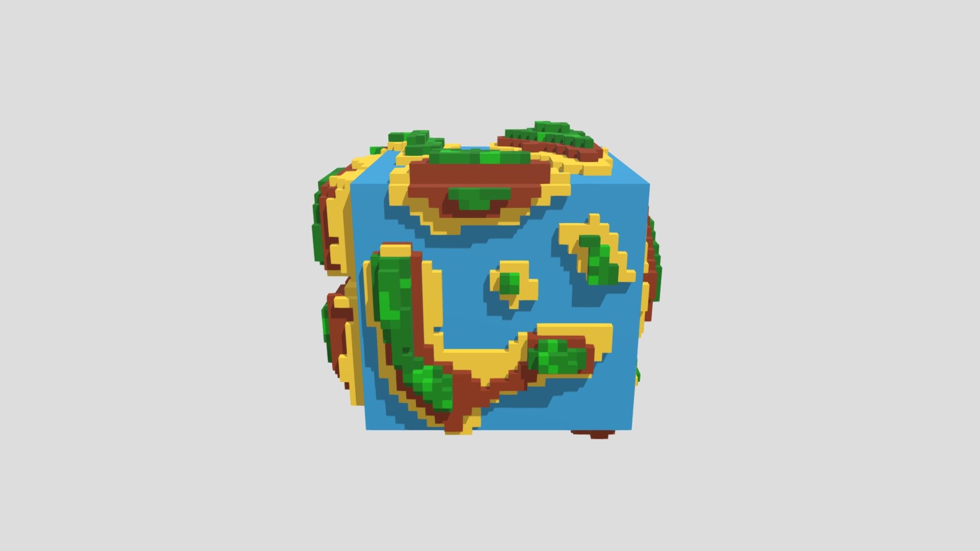 Voxel Earth - 3D model by Maiz (@umfhero) [8167604] - Sketchfab