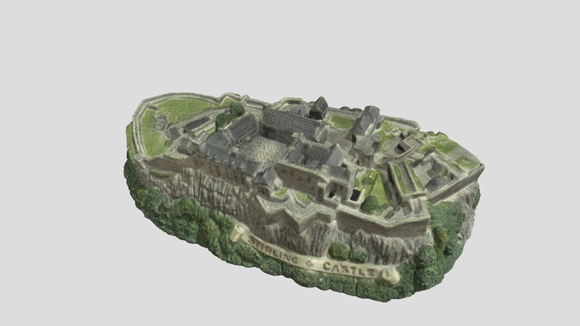Stirling Castle model - 3D model by Aberdeen City Libraries ...