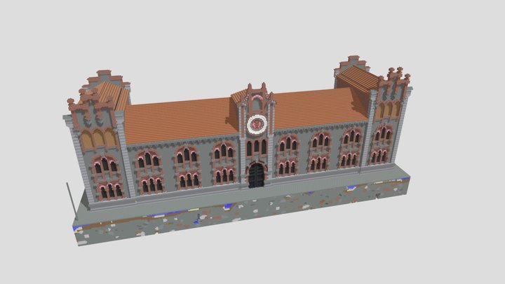 Minecraft_build 3D models - Sketchfab