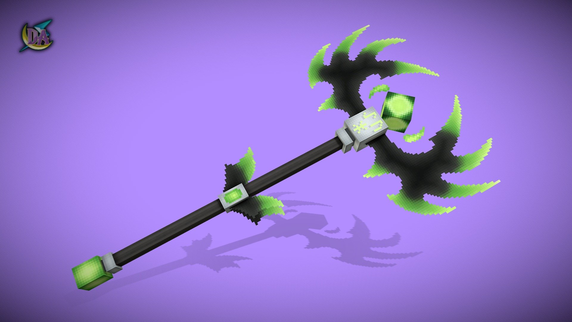 DA | Dark Staff - 3D model by V-Artistry (@Vahlgoul) [816b5bb] - Sketchfab