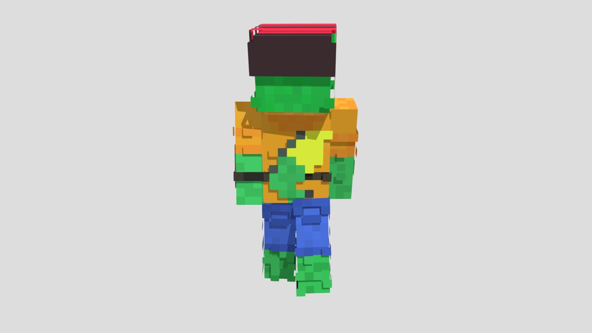 my new minecraft skin - 3D model by JemFillex [816d0e8] - Sketchfab