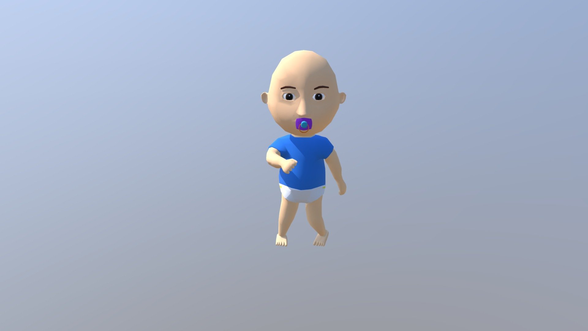 Baby3 Dance V1 - 3D model by camcouto [816d4fb] - Sketchfab