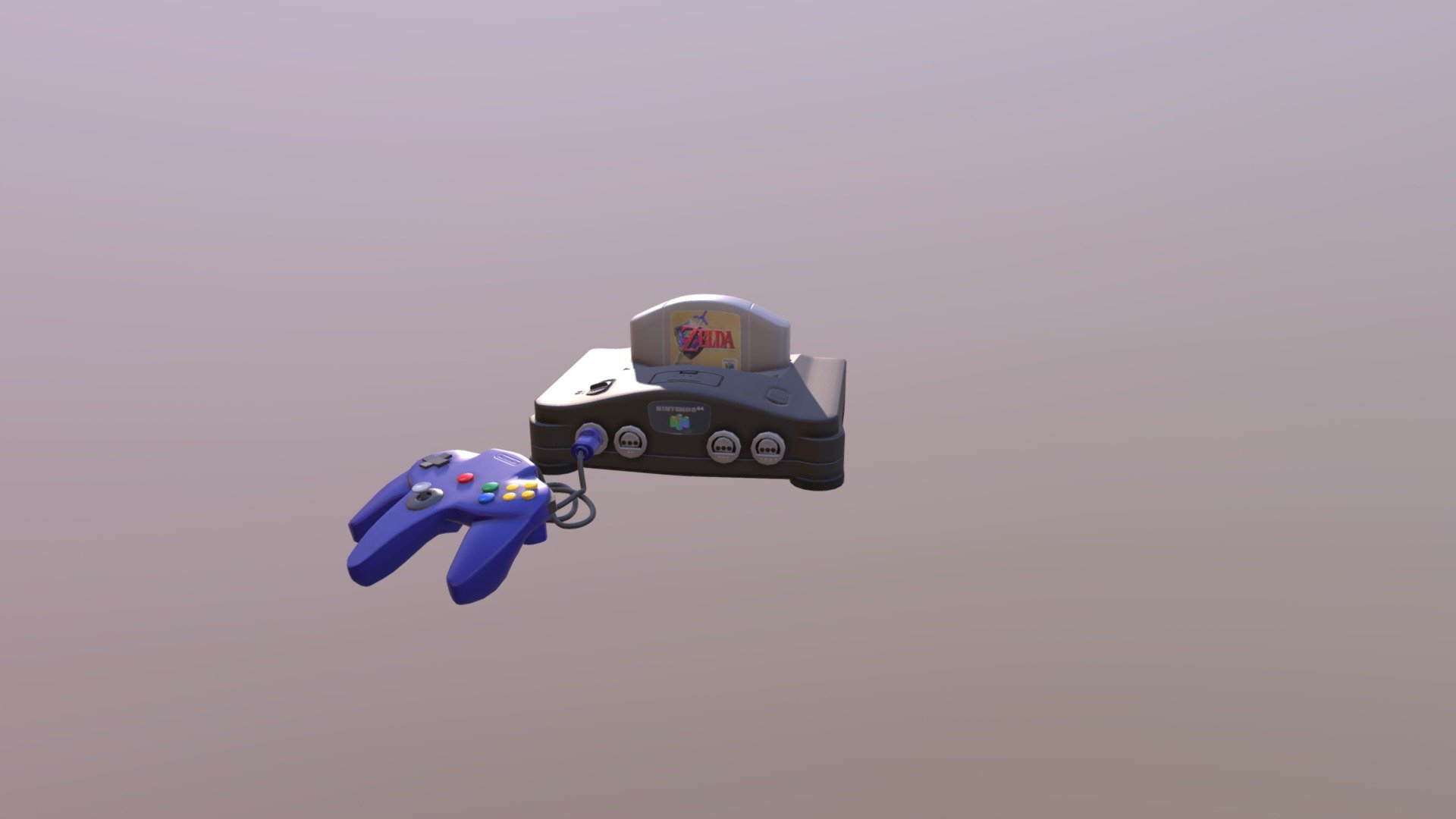 Nintendo 64 - Download Free 3D model by Ethanboor [816d53e] - Sketchfab