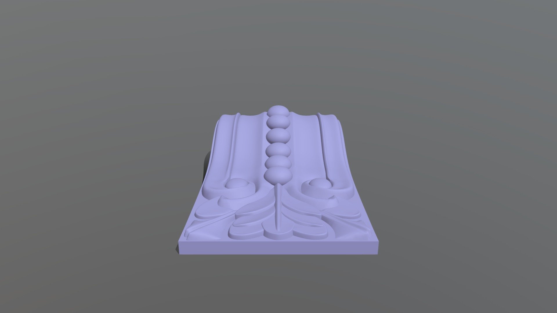 Decorative Bracket - 3D model by Riga123 [816dea8] - Sketchfab