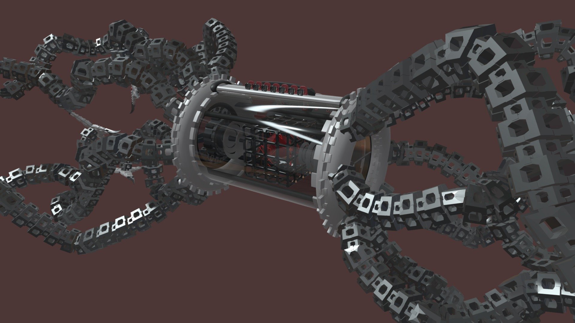 Alien machine - Download Free 3D model by GokouFG [816ed59] - Sketchfab
