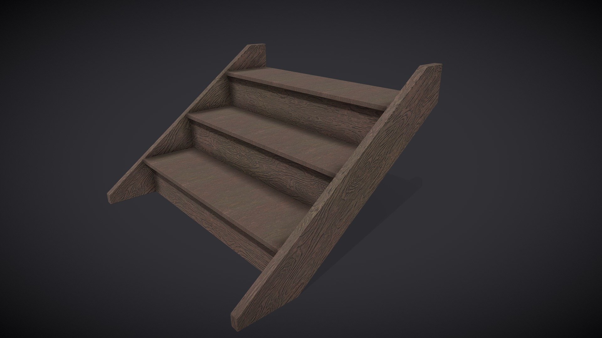 Traditional Japanese House | Stair - Buy Royalty Free 3D model by ...