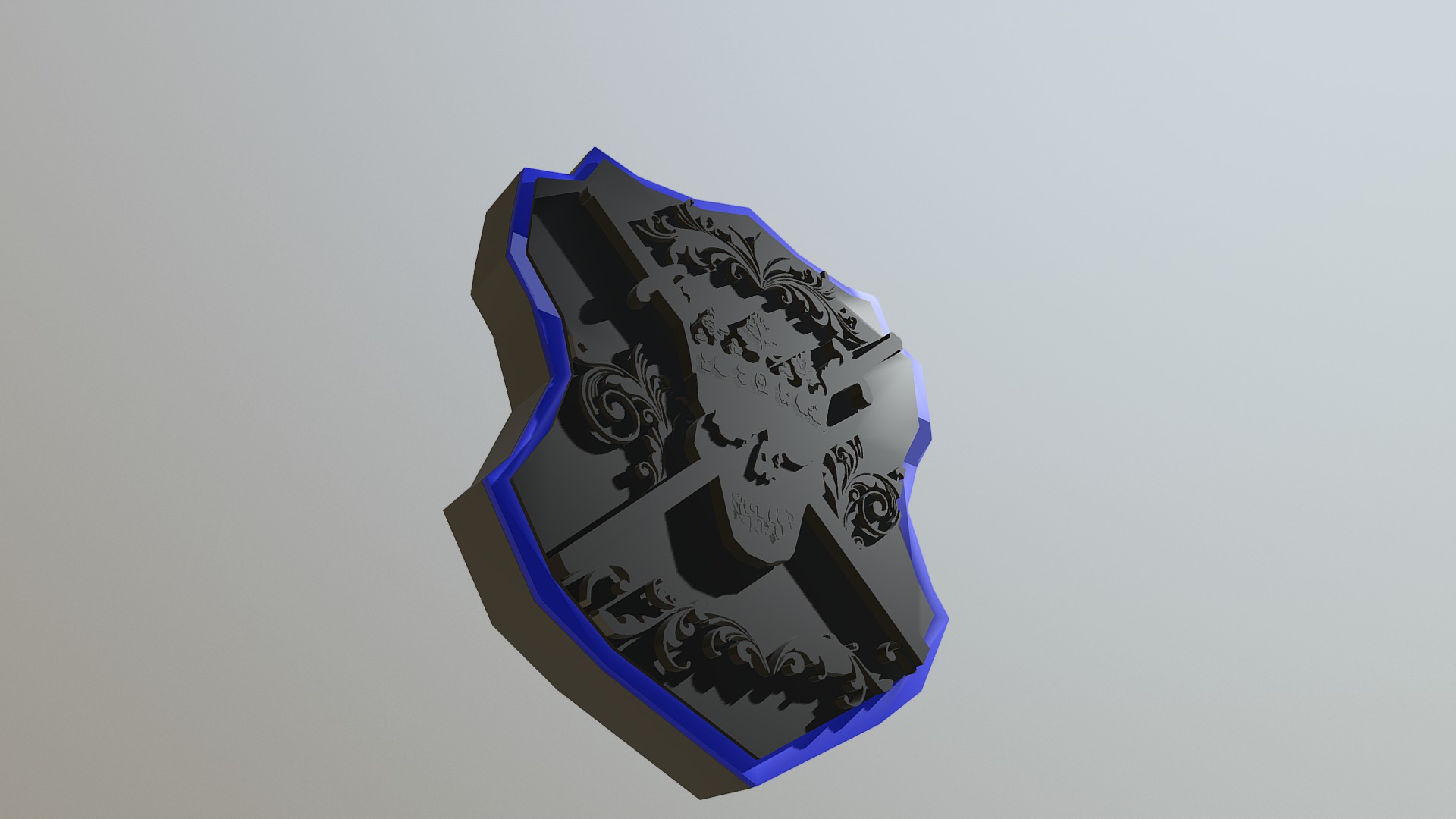 Curse Light King Shield In Nightmare Darkness - Download Free 3D model ...