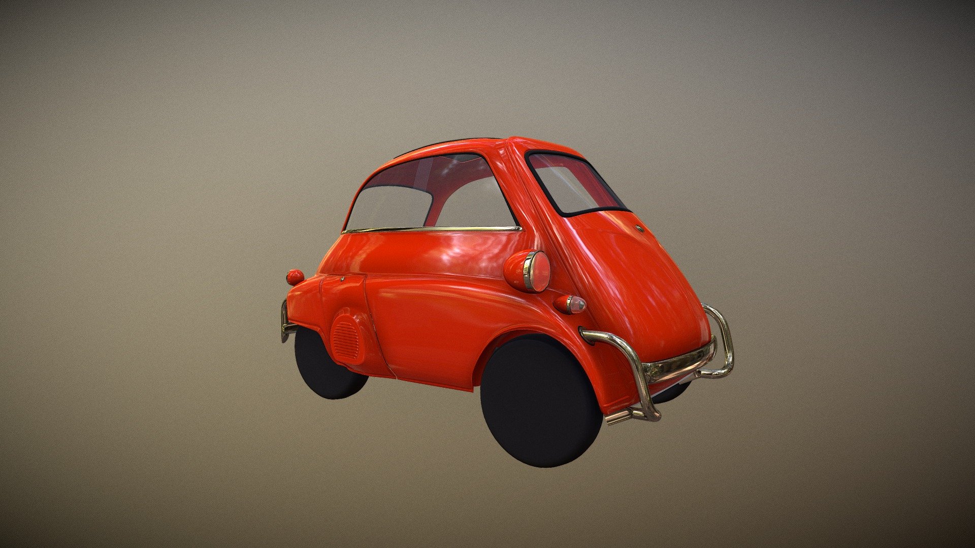 Isetta 300 wip - 3D model by skantron [81705b5] - Sketchfab