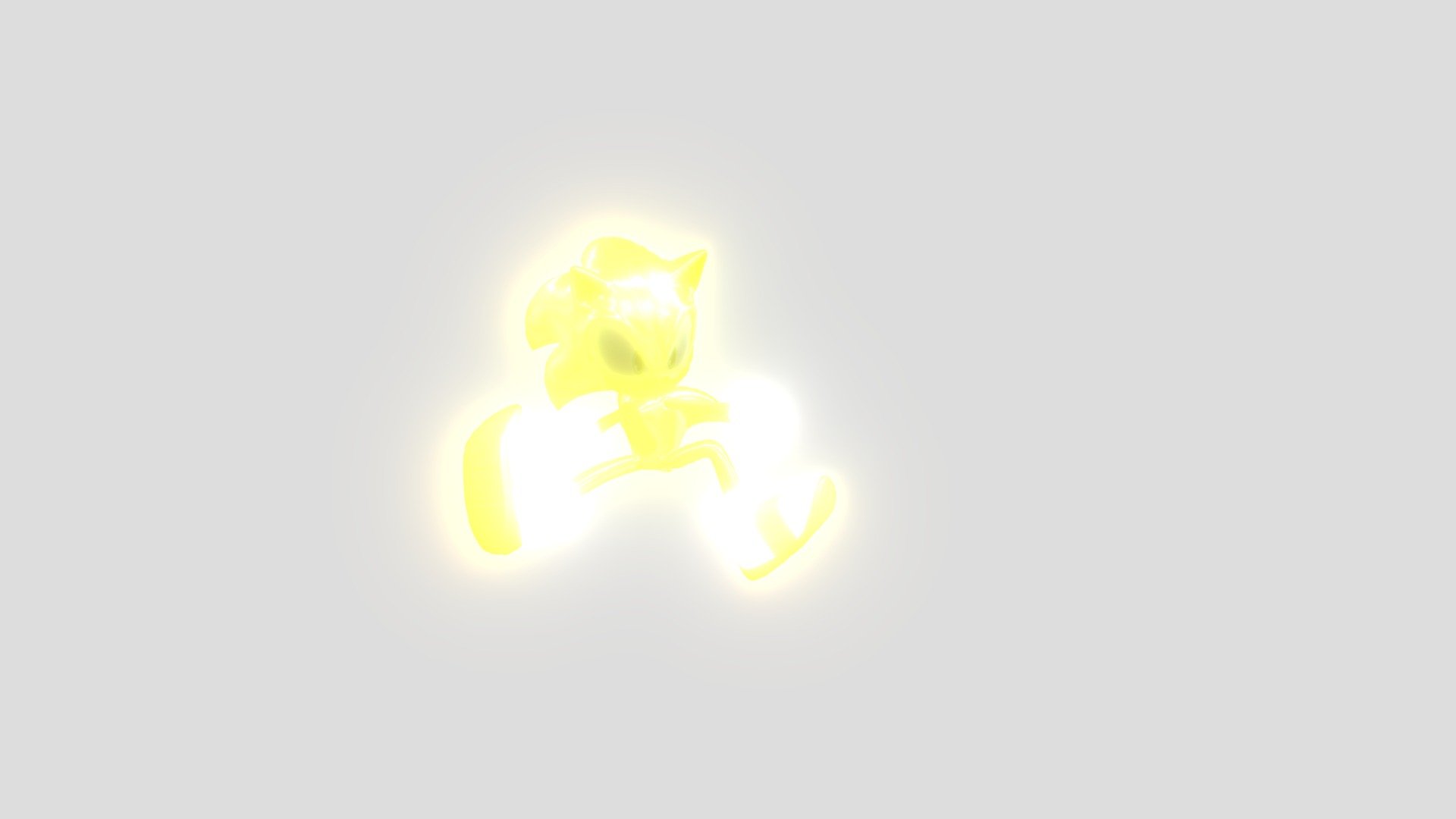 SUPER Sonic[moves!] - Download Free 3D model by Doodle (@DoodlerobloxYT ...