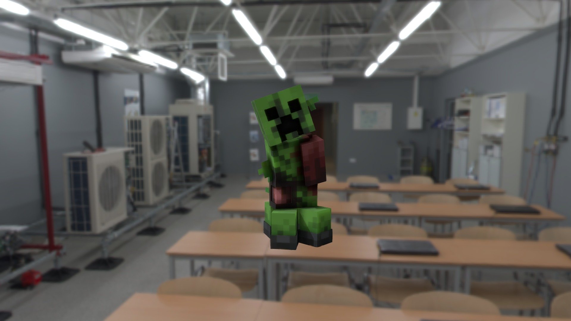 Zombie Creeper - Download Free 3D model by Nightfoxy3D (@Nightfoxymc ...