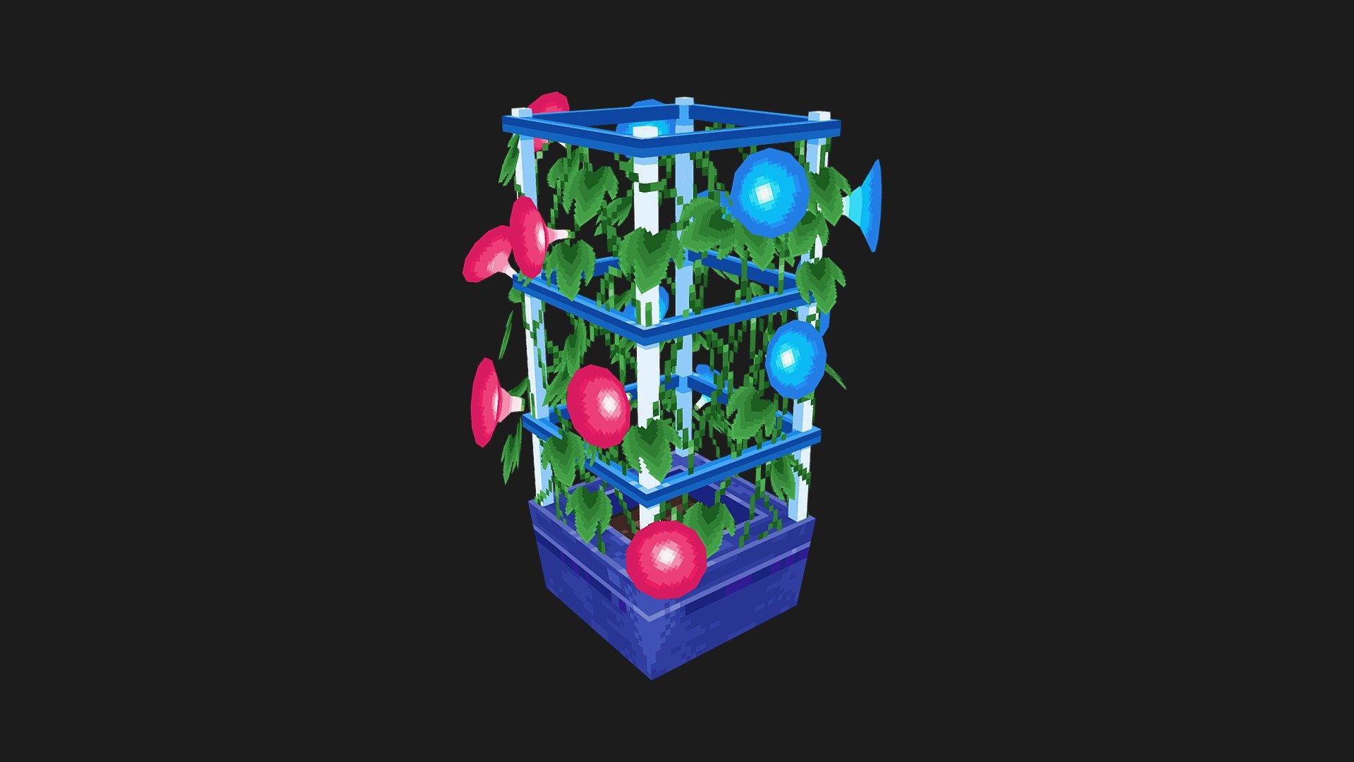 Asagao - 3D model by todochandotto [8173430] - Sketchfab