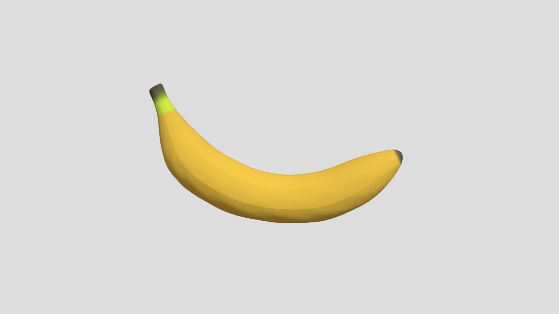 Banana - Download Free 3D model by Creative Interfaces Lab (@creativeinterfaceslab) [8173b41 ...
