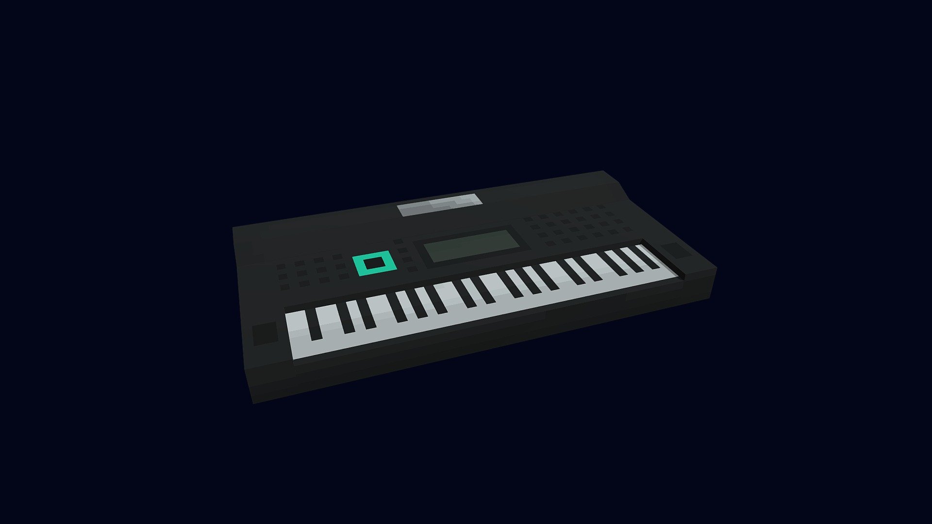 Keyboard Piano - 3D model by HunterHampter [8173c41] - Sketchfab