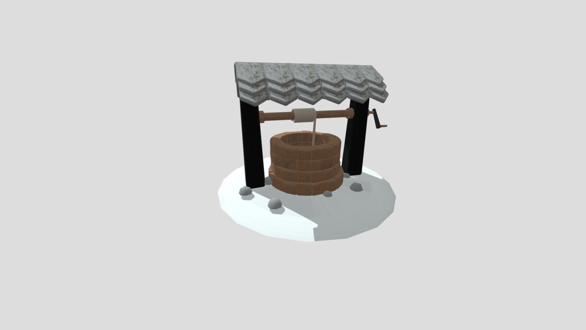 WATER WELL - 3D model by Bryannn (@BryanHwi) [817460f] - Sketchfab