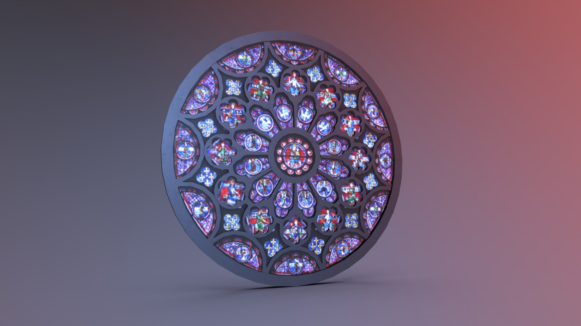 Rosetta Window - Buy Royalty Free 3D model by Rick Dao (@rickdao ...