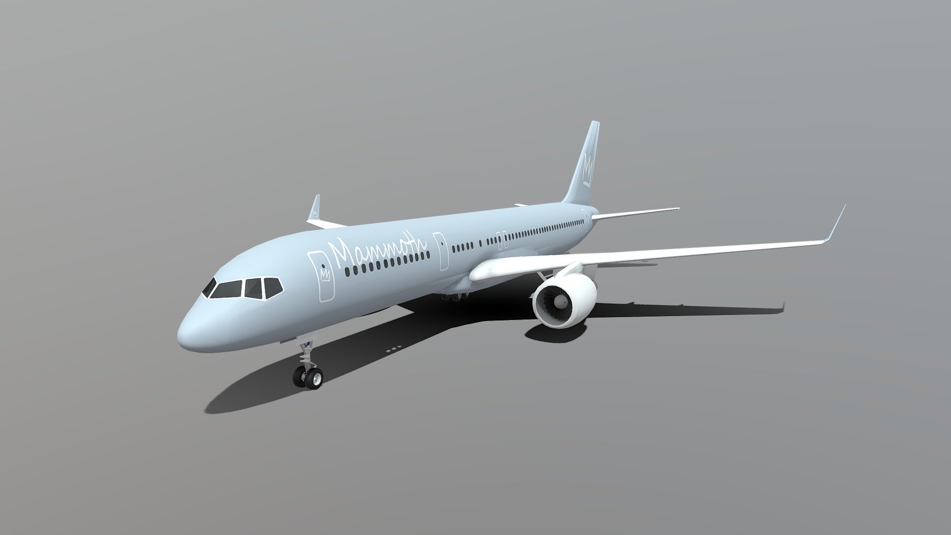 boeing 757 mammoth air - Download Free 3D model by Ford mondeo ...