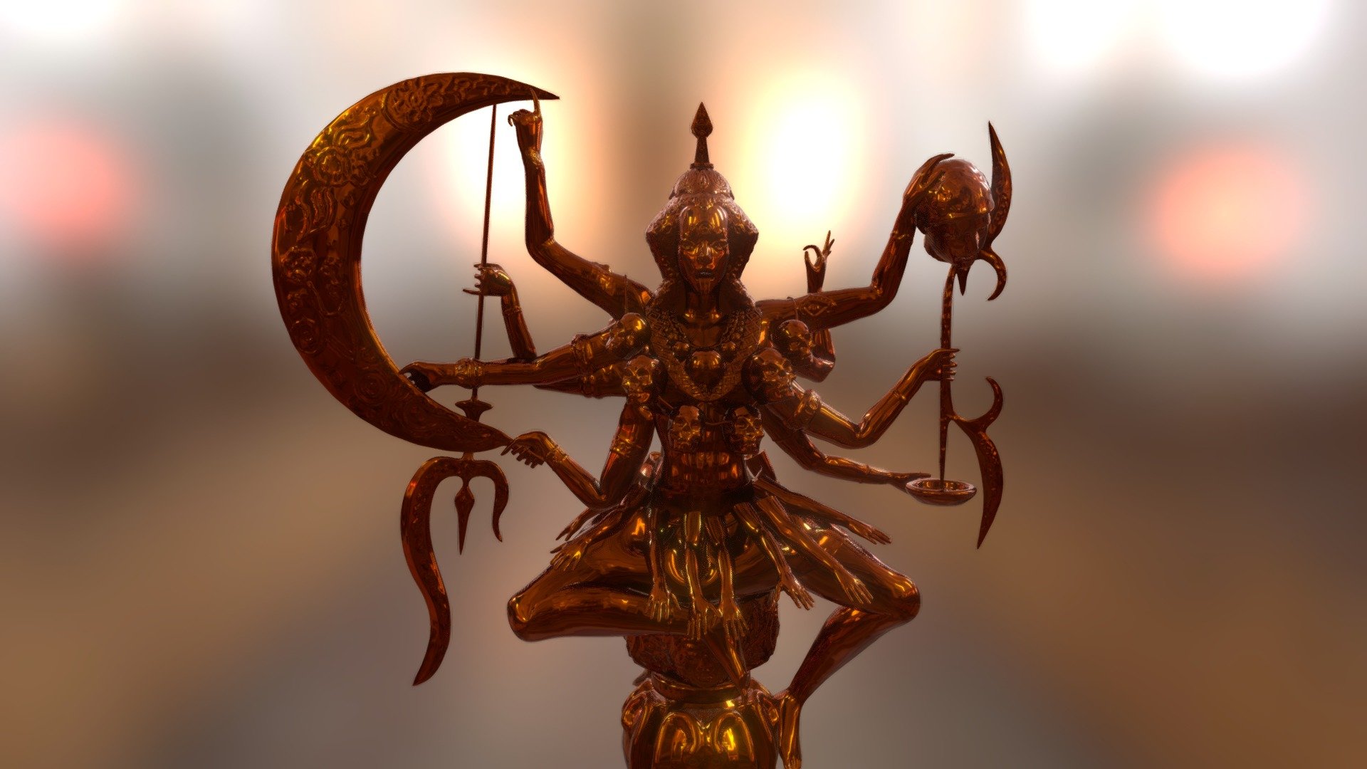 La-dite hache Kali - 3D model by Caturegli David (@CopycatDesign ...