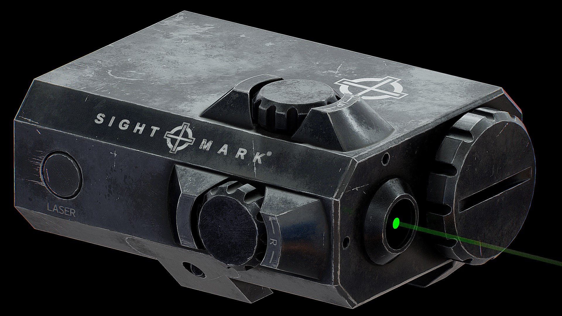 Sightmark LoPro Mini Laser Sight Attachment - Download Free 3D model by ...