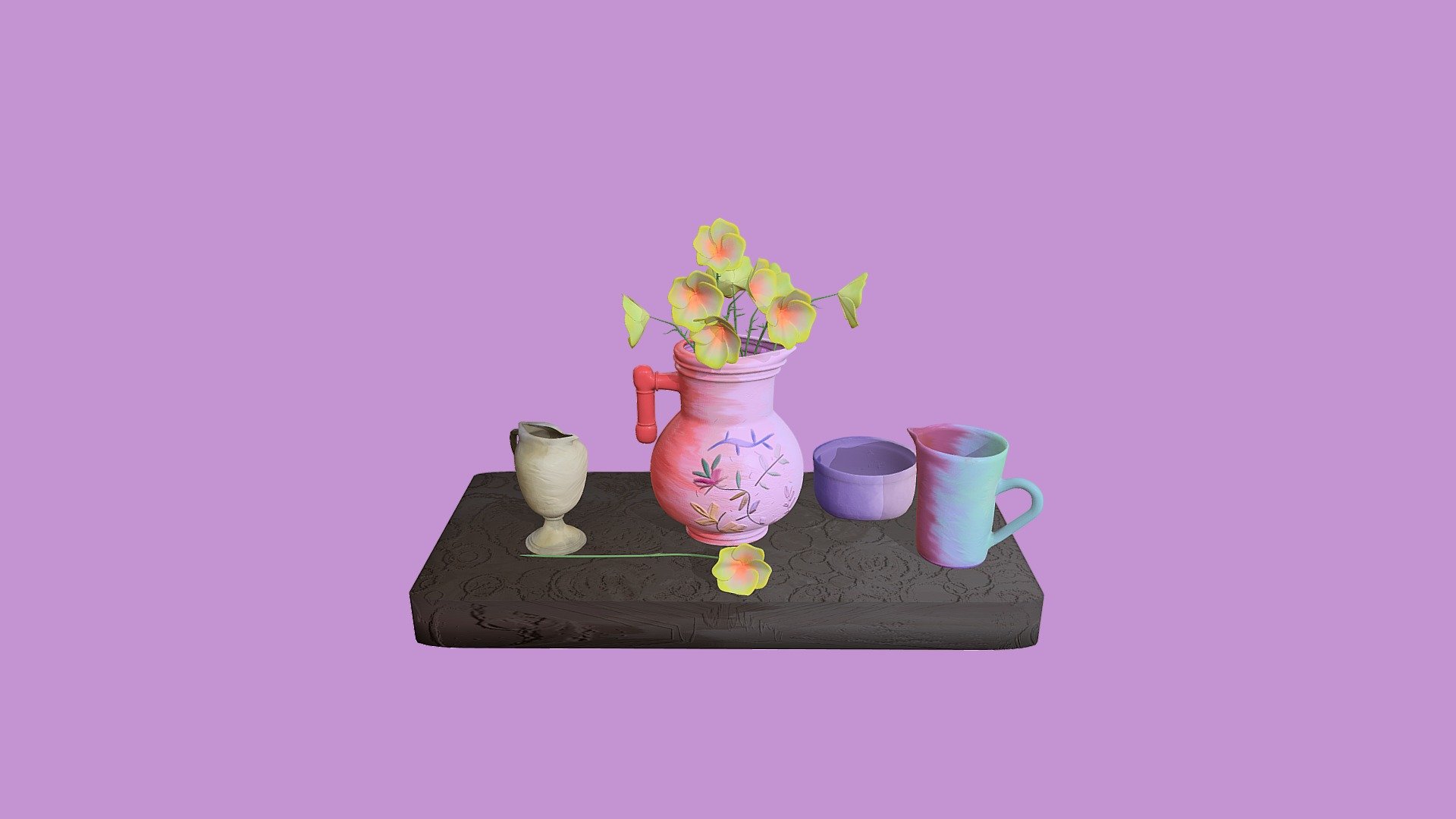 Bodegón :) - 3D model by YellowHase [817846d] - Sketchfab