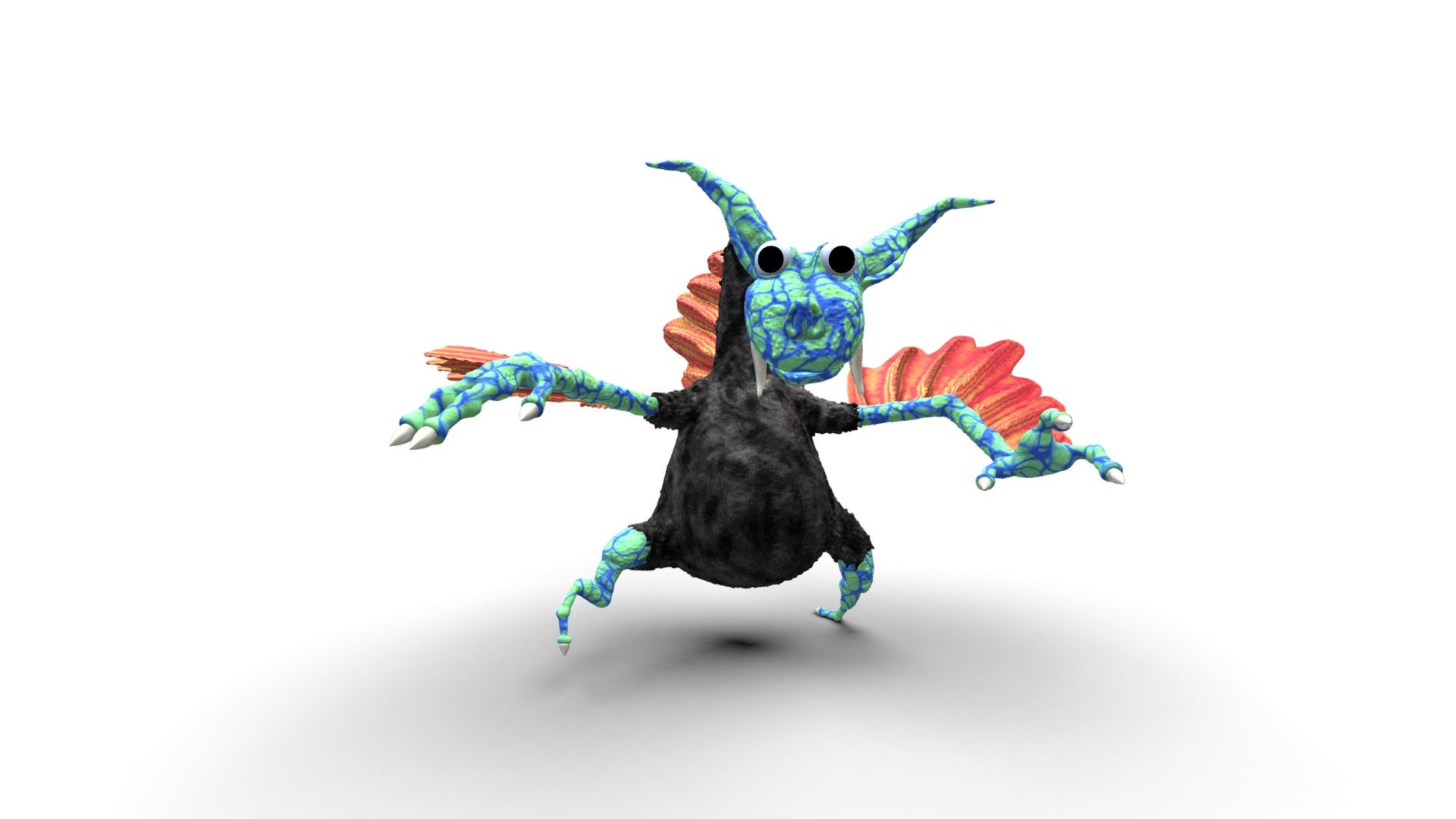 Interdimensional Bestiary 002 - 3D model by Lars Kiesow (@LarsKiesow ...