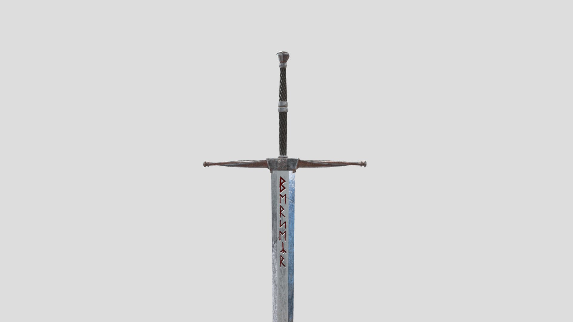 Runic sword - 3D model by Daraenor [8179a0e] - Sketchfab