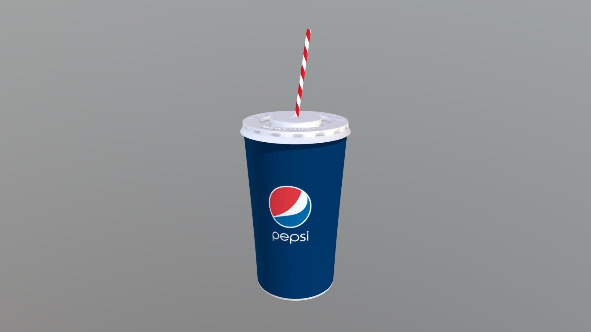 Pepsi Paper Cup Low Poly - 3D model by DimareSuperSaiyan [8179f49 ...