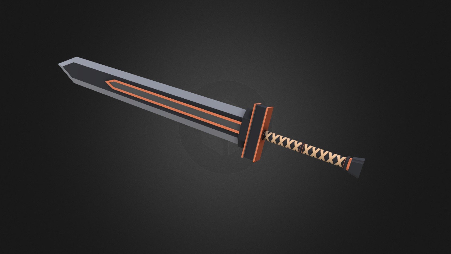 lowpoly GreatSword - 3D model by Abdallah (@Abdallah_7) [817b6fb ...
