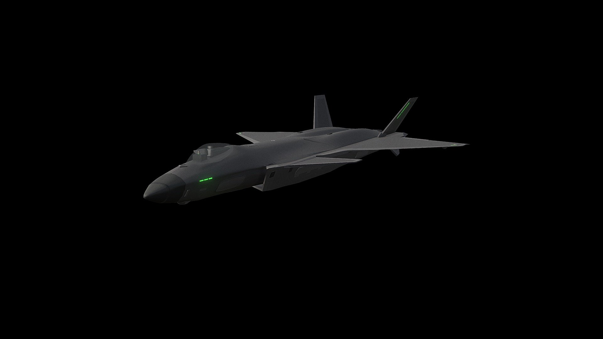 Chengdu J-20 Fighter - Download Free 3D model by andertan [817bcfb ...