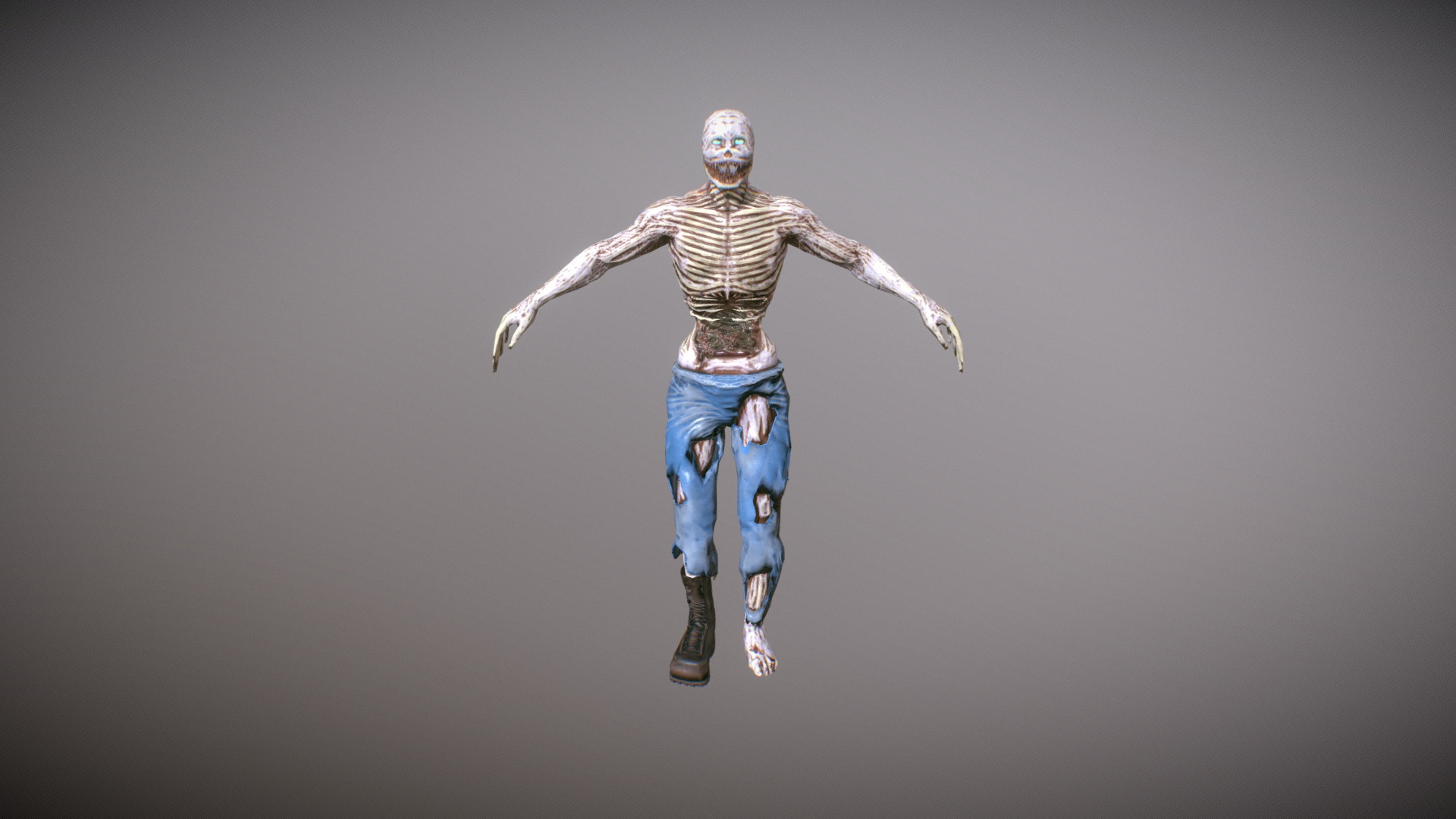 Zombie - 3D model by hawkeyebit [817d6ff] - Sketchfab