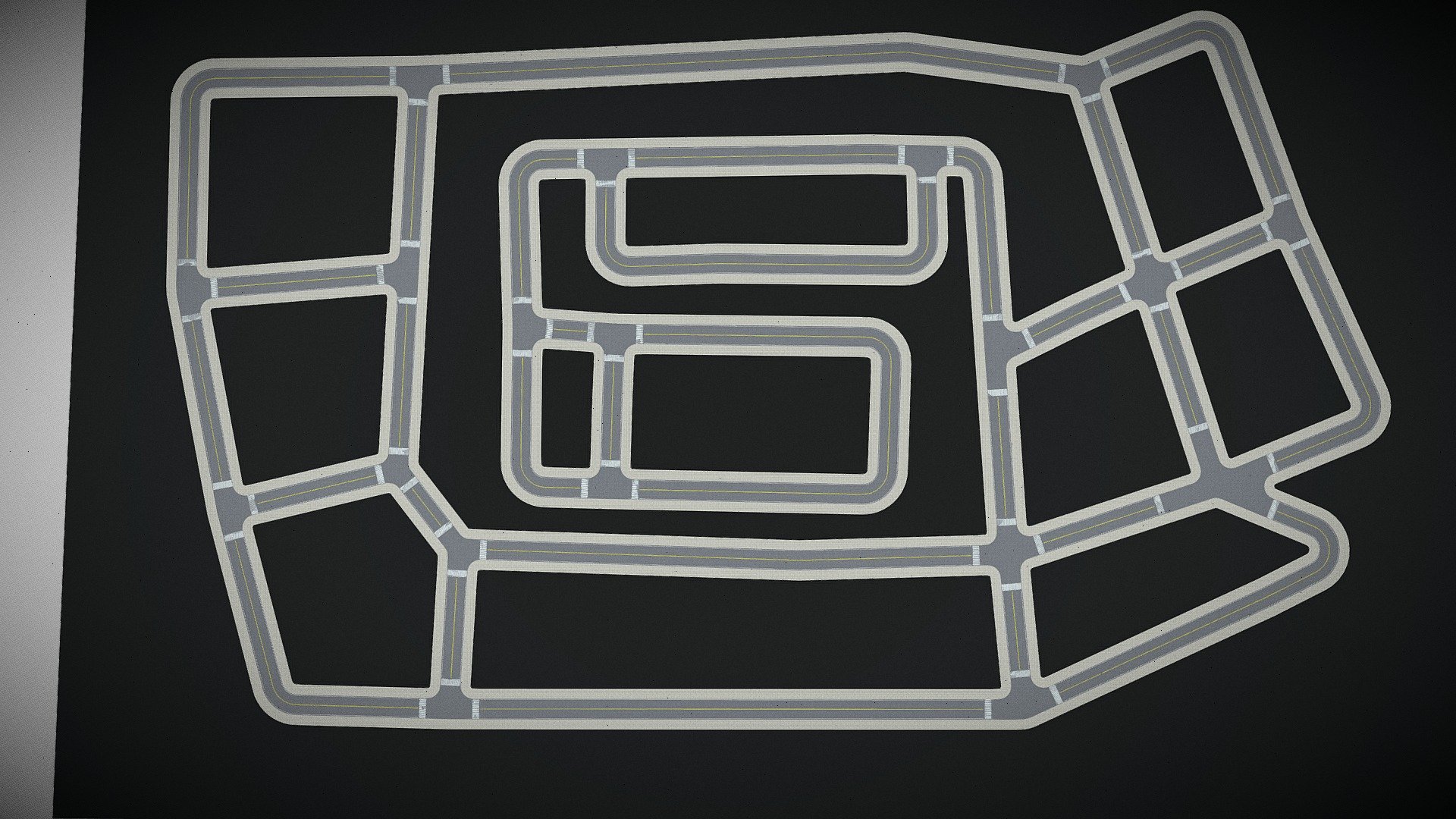 City Road Map - Download Free 3D model by PropShop™ (@syedabbas0815 ...