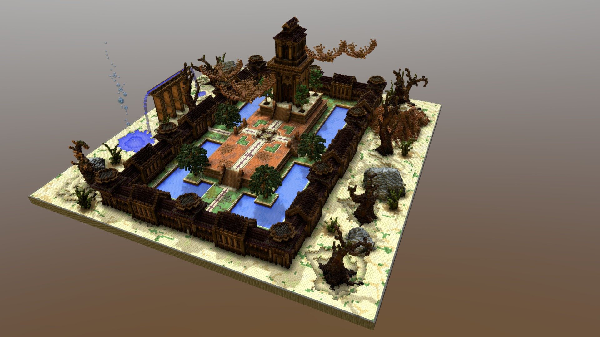 HCF ~ Desert Citadel - Download Free 3D model by NaydrusS ...