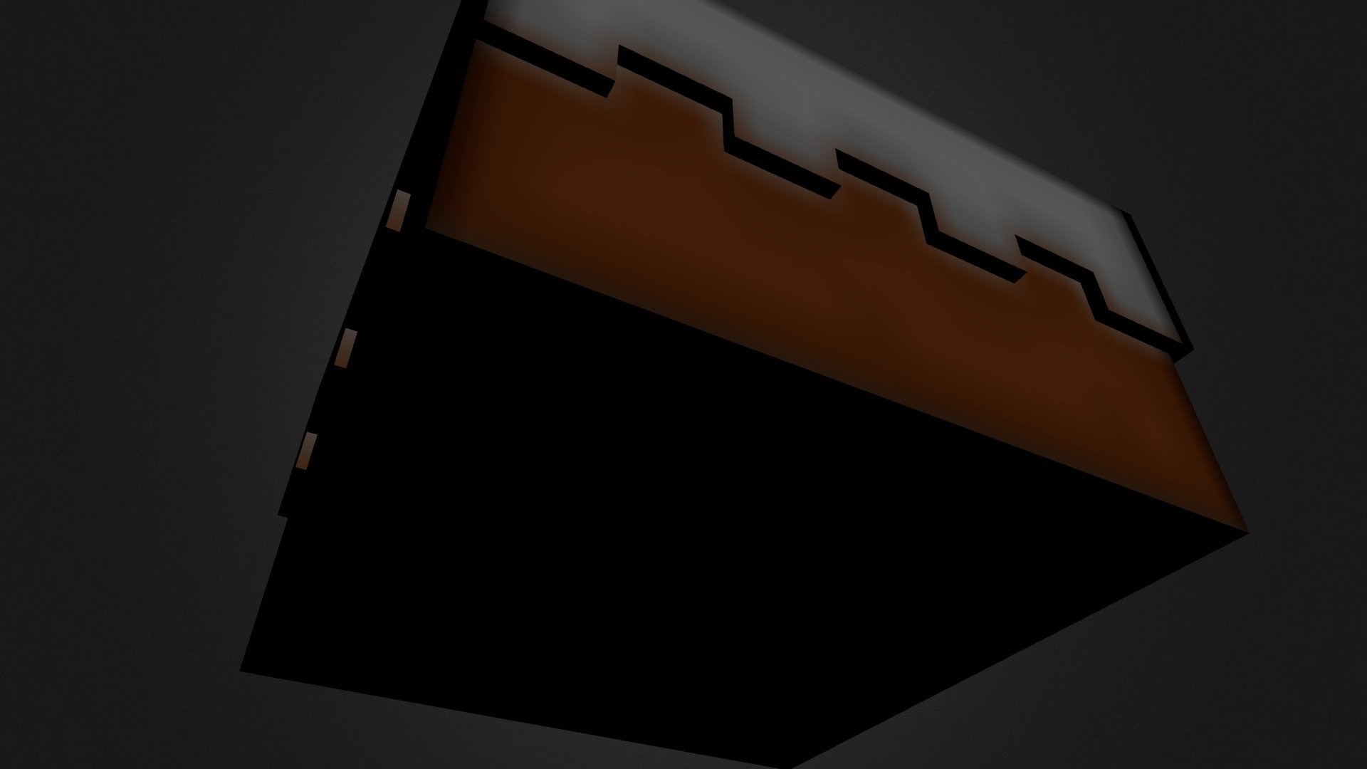 Minecraft Cake3 - 3D model by LeMinecraftFilm [8180d03] - Sketchfab