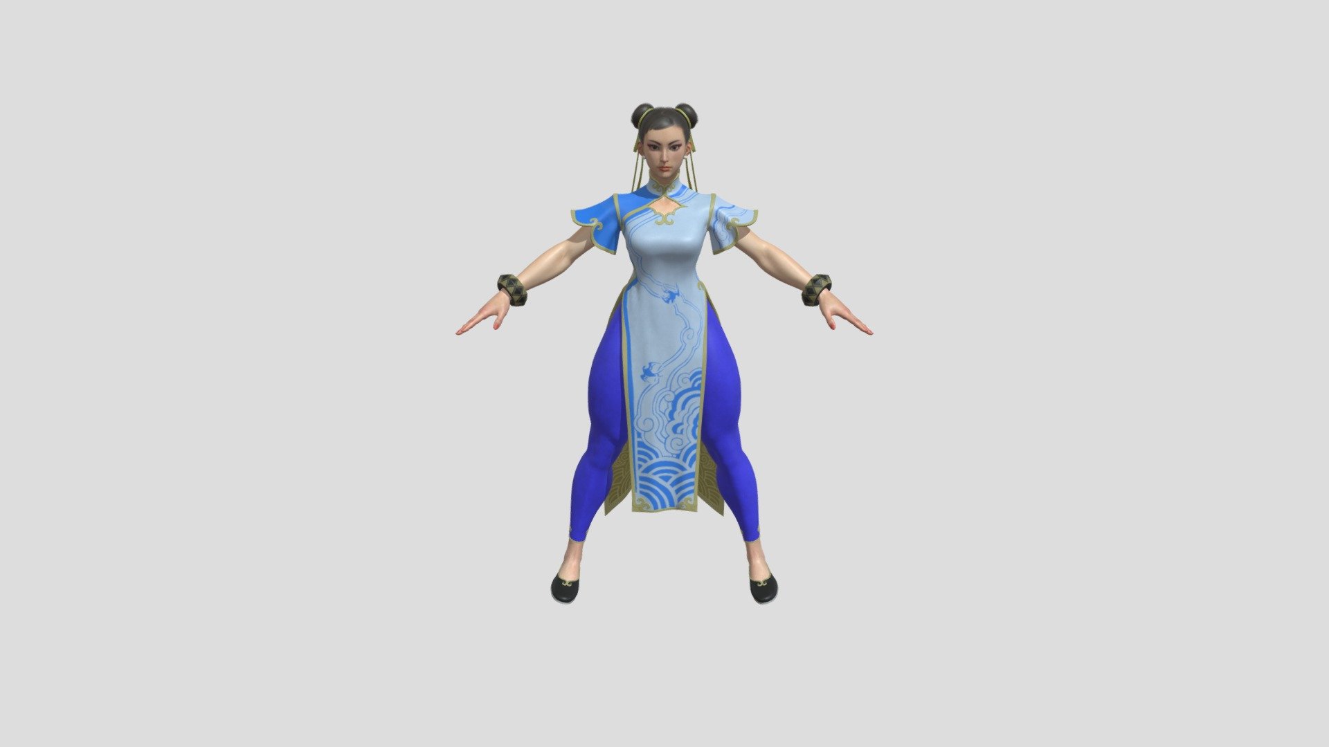 Chun Li - Street Fighter 6 - Download Free 3D model by Chechorams16 [8180f79] - Sketchfab