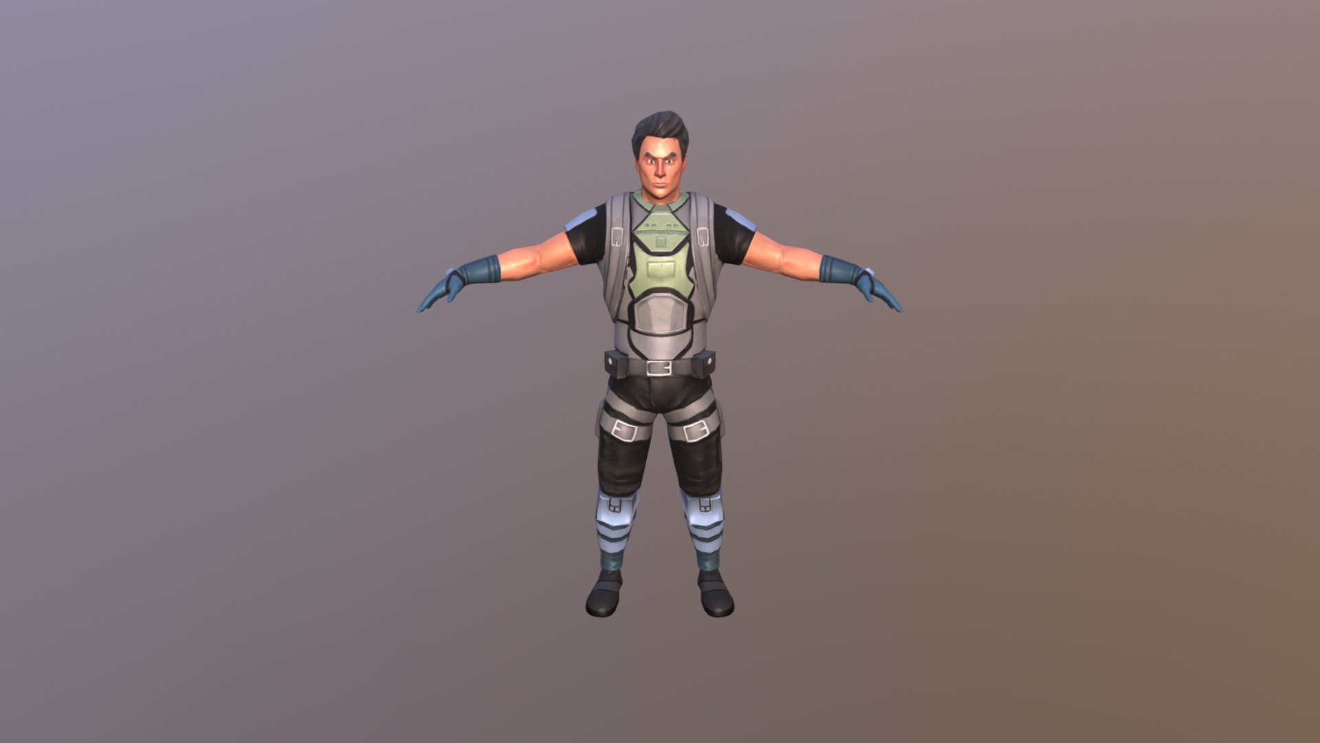 Hero - 3D model by yevchenko [81829c6] - Sketchfab