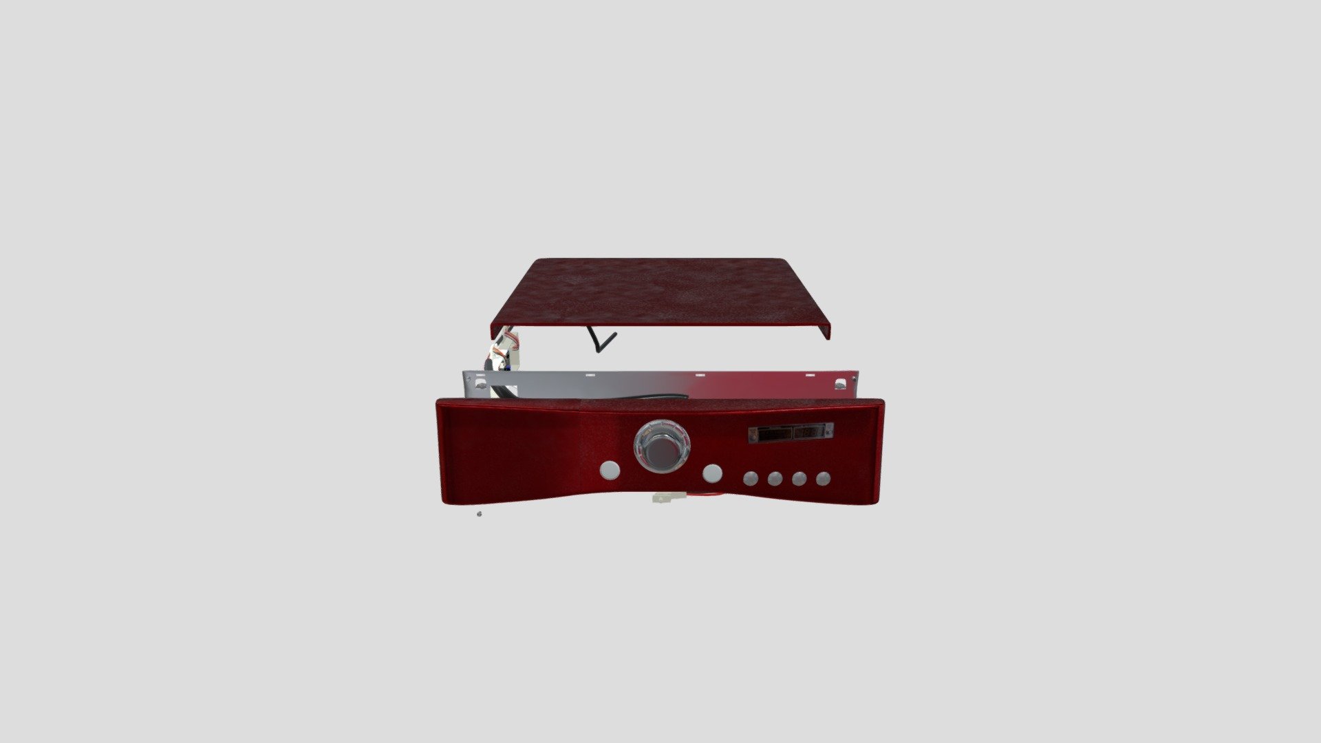 Contol panel assembly - 3D model by PTHome [8182bd9] - Sketchfab