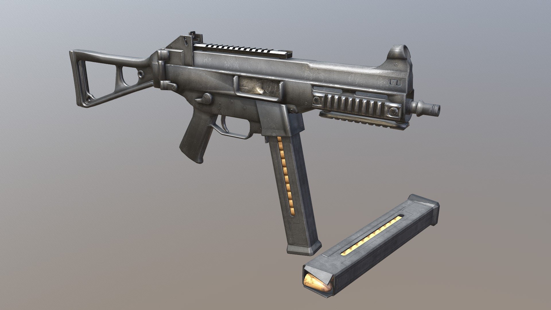 UMP Upload - 3D model by jarjarguy [8184611] - Sketchfab