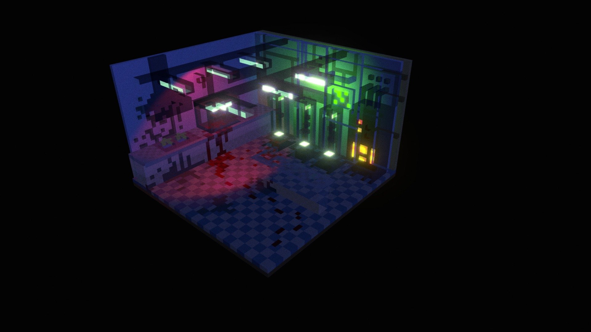 LABORATORY - 3D model by mlodastara [818471a] - Sketchfab