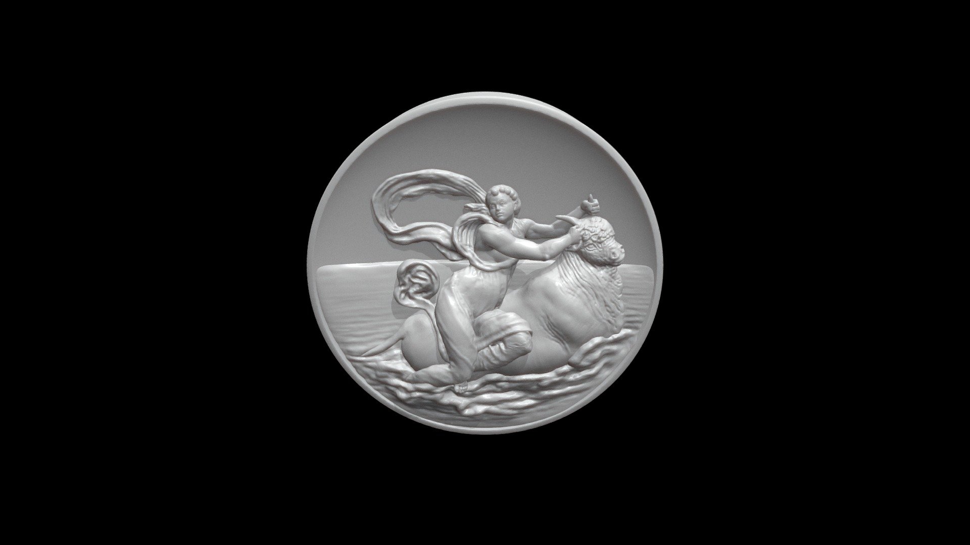 medallion 3 - 3D model by DanielWilliamsArt [8185ecc] - Sketchfab