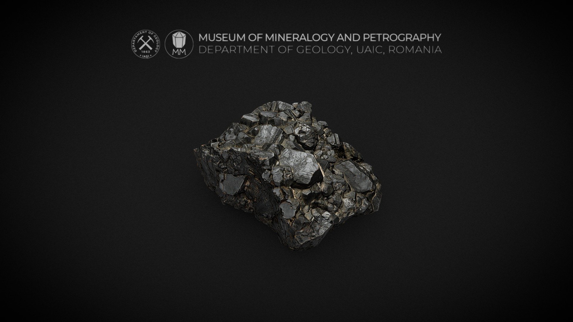 Massive Sphalerite (var. Marmatite) - 3D model by Museum of Mineralogy ...