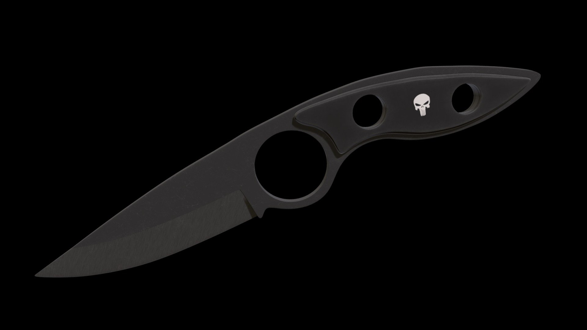 Fixed Blade Knife - Download Free 3D model by shubh.3d [818752c ...