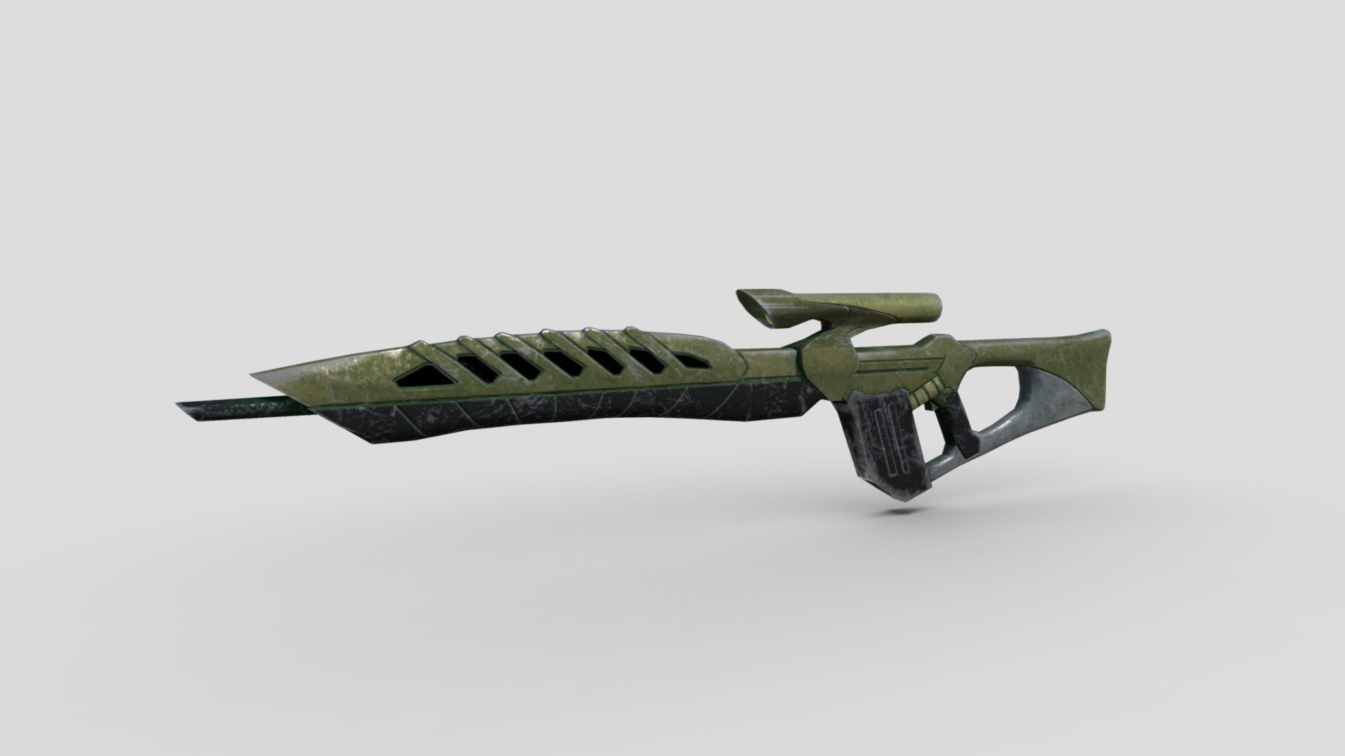 Weapon Alien 02 - 3D model by Los Bionicos Animation Studio ...
