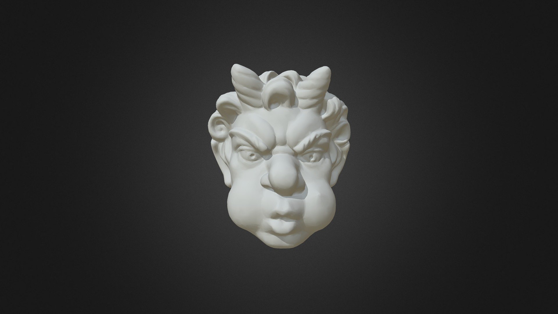 E340 - Grotesque Mask - 3D model by Haddonstone (@robint1) [81894f9 ...