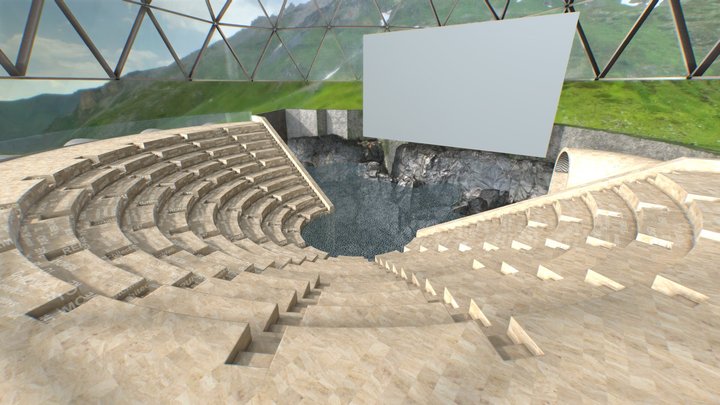 Amphitheatre 3D models - Sketchfab