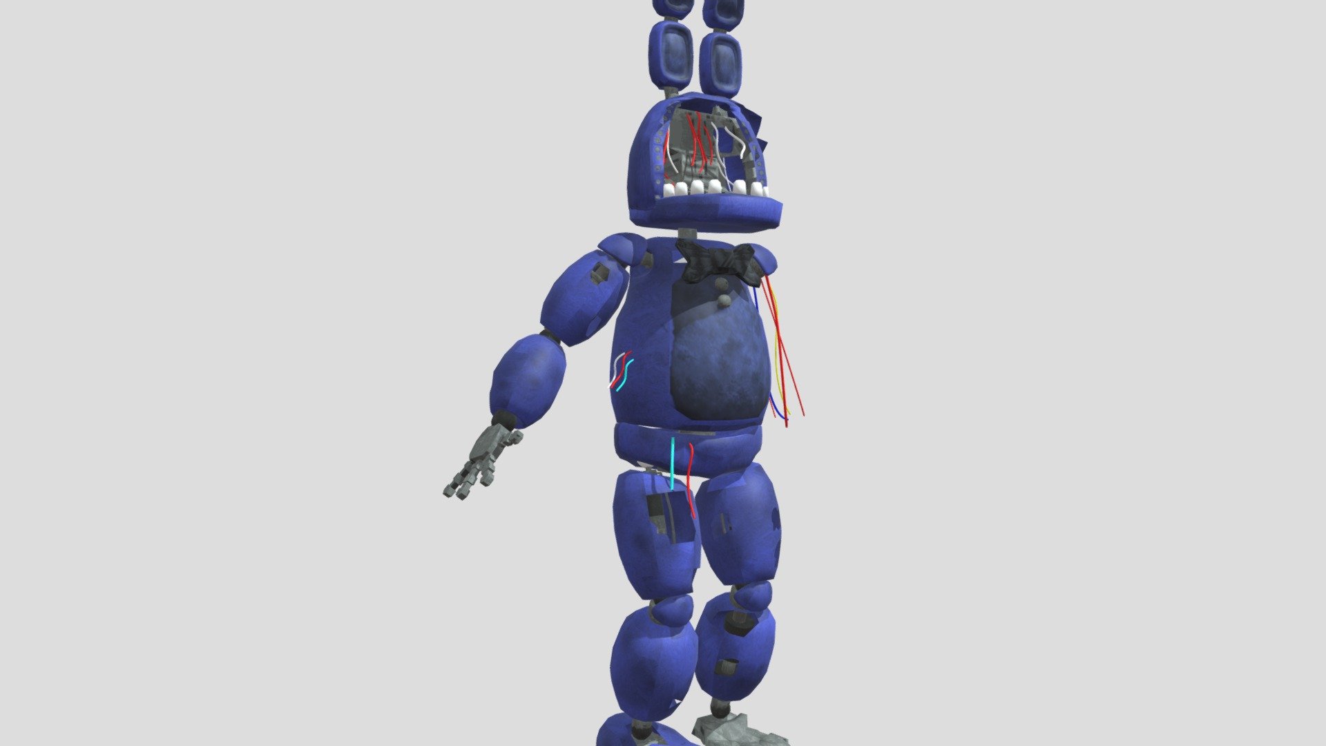 withered bonnie 3d in garry mod - Download Free 3D model by ...
