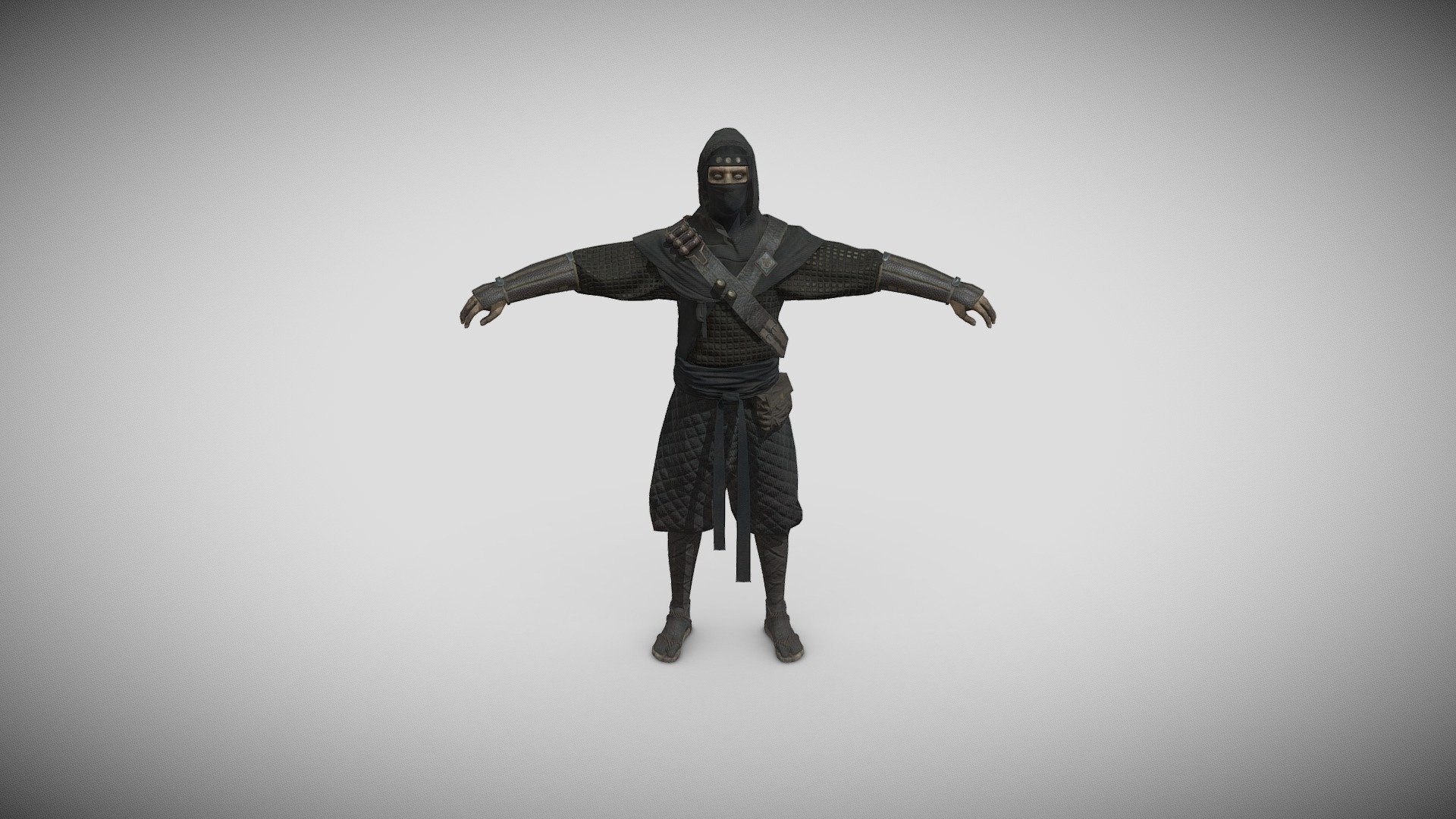 Ninja - 3D model by MarekOleksiak [818beb0] - Sketchfab