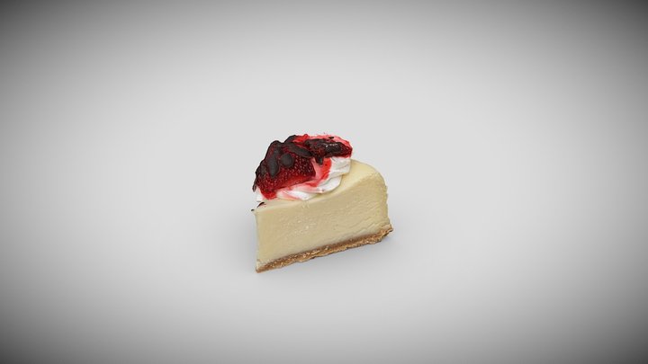 Cheesecake 3D models - Sketchfab
