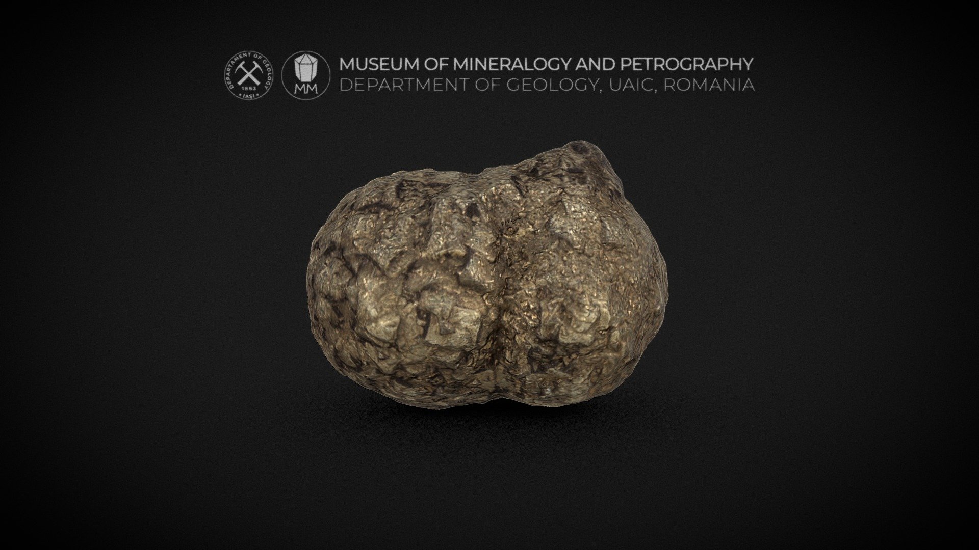 Sedimentary Pyrite nodules, China - 3D model by Museum of Mineralogy ...