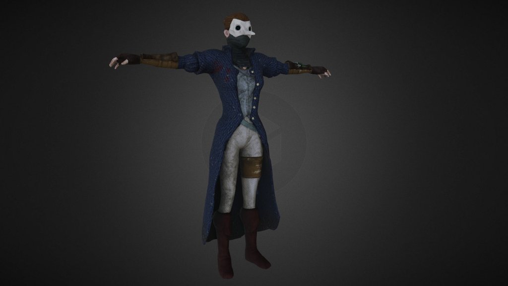 Plague Doctor Low Poly - 3D model by Freddie Littlewood ...